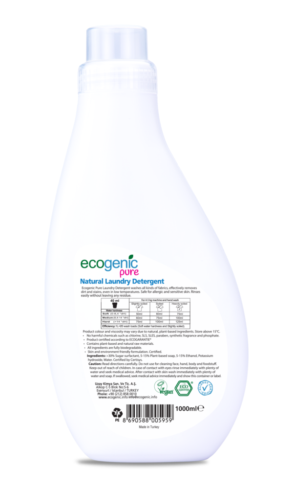 Pure Laundry Detergent Ecogenic